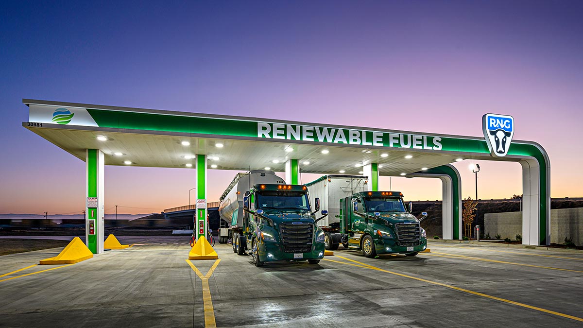 Compressed Natural Gas Fueling Station - Goshen / Visalia CA. - KWRF